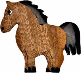 2Kids Toys Dřevěná magnetka velká Kůň