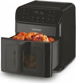 Zelmer ZAF6500 černá / Horkovzdušná fritéza / 1500W / 6.5l / 13 progra