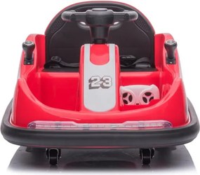 LEAN CARS Bateriové vozidlo GTS1166 LED světla dálkové ovládání červené