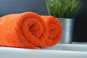 Froté ručník 30x50 - Oranžový