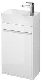 Cersanit Crea - závěsná skříňka pod umyvadlo 40cm, bílý lesk, S924-001