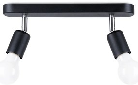 Sollux Lighting Stropní svítidlo FORNES 2 Černá