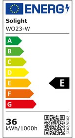 Solight LED světelný panel Backlit, 36W, 3960lm, 4000K, Lifud, 120x30cm, 3 roky záruka, bílá barva