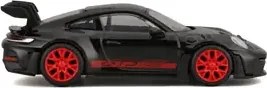 Bburago RACE Porsche 911 GT3 RS v dekorativním boxu černá / 1:43 / od