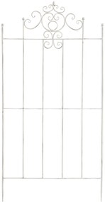 Mřížka na popínavé rostliny Paula - 180 x 85,5 cm - Bílá antik