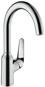 Dřezová baterie Hansgrohe Focus s otočným ramínkem chrom 71802000