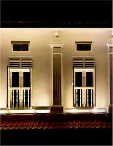 NV 9011161 WALL WASHER černý hliník a sklo LED Chip Cree 36W 3000K DC24V nastavitelné 30st. IP67 Max Power 300W - NOVA LUCE