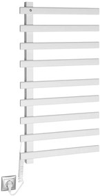 Sapho Elcor elektrický sušák ručníků 480 x 920 x 50 mm 128W bílá EB450