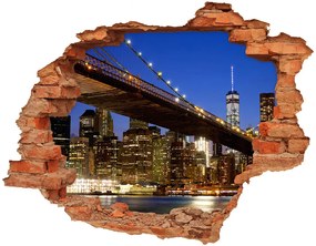 Wallmuralia Fototapeta díra na zeď Manhattan New York 90x70 cm