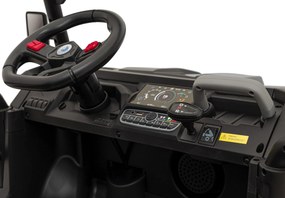 Ramiz Dětské auto Pick-Up Speed 900 černé + pohon 4x4 + pohyblivá korba