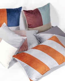 Obdélníkový polštář grey copper