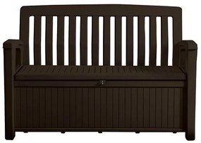 Lavice Patio Bench hnědá, 139 x 63,5 x 88 cm