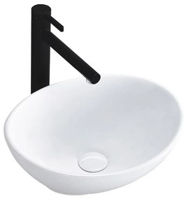 REA-U0623 - Umyvadlo na desku SOFIA MINI 27x34 cm keramika/lesklá bílá REA-U0623