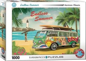 EUROGRAPHICS Puzzle VW Nekonečné léto / 1000 dílků / 68 x 48 cm