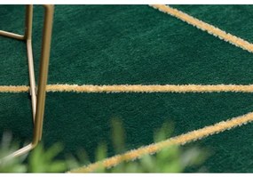 koberec EMERALD výhradní 1013 glamour, stylový geometrický lahvově ze velikost 120x170 cm | krásné koberce cz