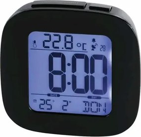 Hama RC 45 černá / budík řízený rádiovým signálem