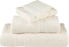 Premium ručníky SOLUND 2 ks krémové 80 x 200 cm 600 g/m² 137482