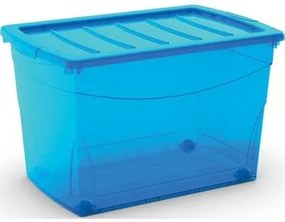 Plastový úložný box KETER Omni box XL modrý 60 l