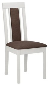 Čalouněná jídelní židle Heven XI, Barva dřeva: bílá, Potah: Soro 28