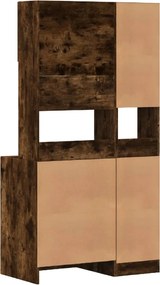 Kuchyňská skříňka kouřový dub 95 x 50 x 180 cm kompozitní dřevo 3276536
