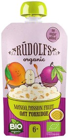 Rudolfs BIO kapsička Mango, celozrnná ovesná kaše 110 g