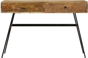 Psací stůl se zásuvkami - mangovník | 110x50x76 cm