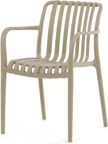 Zahradní židle Autronic béžová plast CT-X7029 CAP
