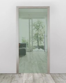 Celoskleněné dveře do pouzdra - Planibel zelená Průchozí šířka (cm): 110, Průchozí výška (cm): 197
