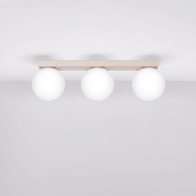 Sollux Lighting Stropní svítidlo YOLI 3 béžové