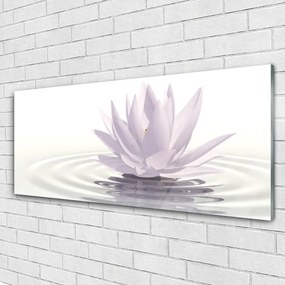 akrylový obraz Květ Voda Umění 125x50 cm