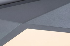 Rabalux Šedé stropní LED svítidlo Raffa 400mm 30W 71251