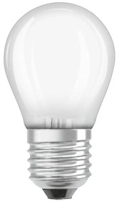 Matná LED mini žárovka E27 5.5 W CLASSIC P, teplá bílá