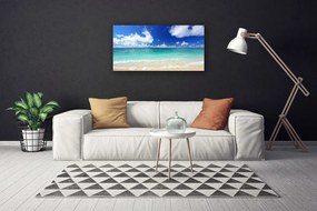 Obraz na plátně Moře Pláž Krajina 125x50 cm