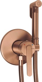 Rea, Podomítková bidetová baterie Rea Ontario Brush Copper, REA-B4505