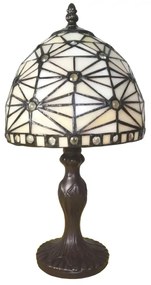 Stolní Tiffany lampa Elinore -Ø 18*33 cm – 18x33 cm