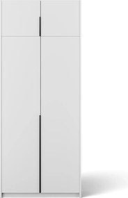 ADRK Furniture Bregma II s nástavcem Skříň s otočnými dveřmi ADRK-W-BREG-100-WB