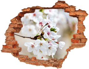 Wallmuralia Samolepící nálepka na zeď Květy višně 90x70 cm