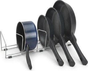 METALTEX Držák / stojan na pánve a pekáče - POT&PAN, 6 pozic, 16 x 45 x 13 cm