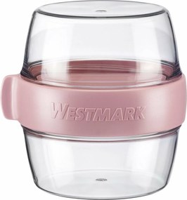 Westmark Dvoudílná dóza na svačinu MAXI, 700 ml, růžová, L