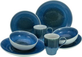 XXXLutz KOMBINOVANÁ SOUPRAVA CALDERA BLAU 8dílné Creatable - Online Only nádobí - 007768133601