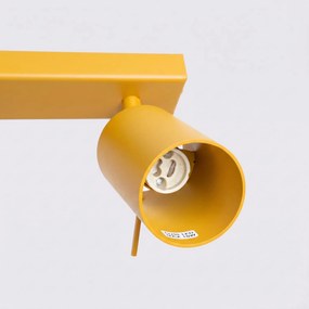 Sollux Lighting Stropní svítidlo RING 4L žluté