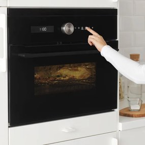 FINSMAKARE Kombinovaná mikr.a horkovz. trouba, IKEA 700 černá