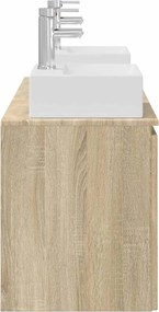 Sada koupelnových skříněk 3 ks Dub sonoma 49,5 x 41 x 62,5 cm 3405649