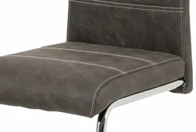 Jídelní židle antracit látka COWBOY HC-483 GREY3
