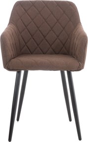 Jídelní židle Shila látka – hnědá