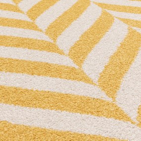 Tribeca Design Kusový koberec Jars Yellow Chevron Rozměry: 200x290 cm