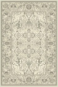 Kusový koberec vlněný Agnella Isfahan Hela Len béžový Rozměr: 240x340 cm