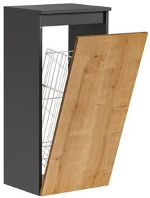 Koupelnová skříňka MONAKO šedá 811, nízká
