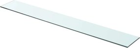 Policové desky 2 ks sklo čiré 90 x 12 cm 3051577