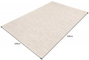 Béžový koberec Pure 160 x 230 cm